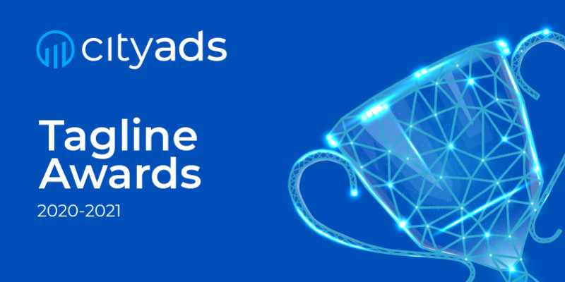 CityAds Media стала победителем Tagline Awards 2020 - 2021! | CityAds Media